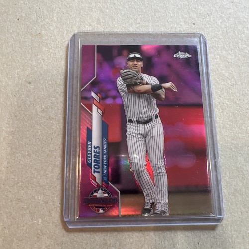 GLEYBER TORRES 2020 Topps Chrome Update Pink Refractor Parallel ASG ...