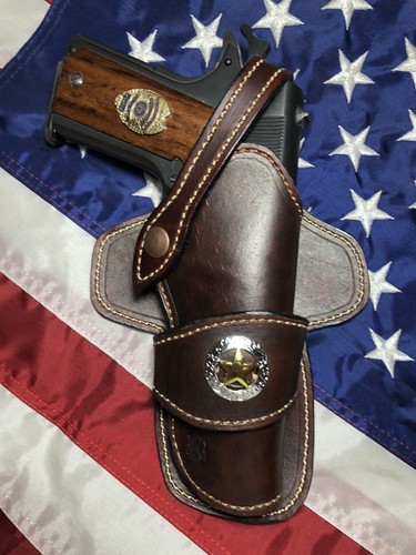 Leather Holsters, 45acp, Wild Bunch, Right Hand,SASS, Competition, CAS ...