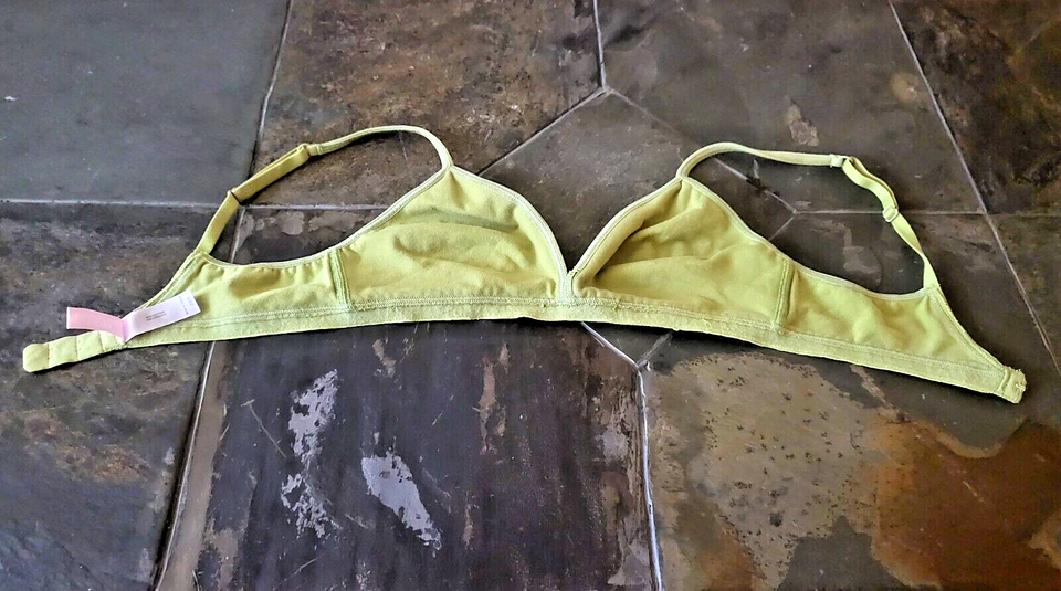 34B Victoria's Secret Cotton Plunge Lined Seamless Wireless Bra | eBay