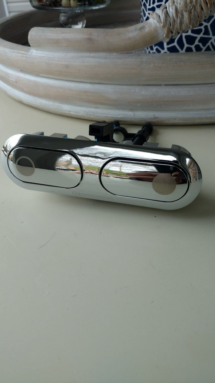 Caroma Dual Flush Button Set B5171 CHROME- Button and Bezel Kit Fits ...