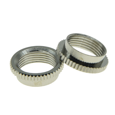 2* 15/32" Fine Knurl Deep Nut Toggle Switch Nut for Gibson/Switchcraft ...