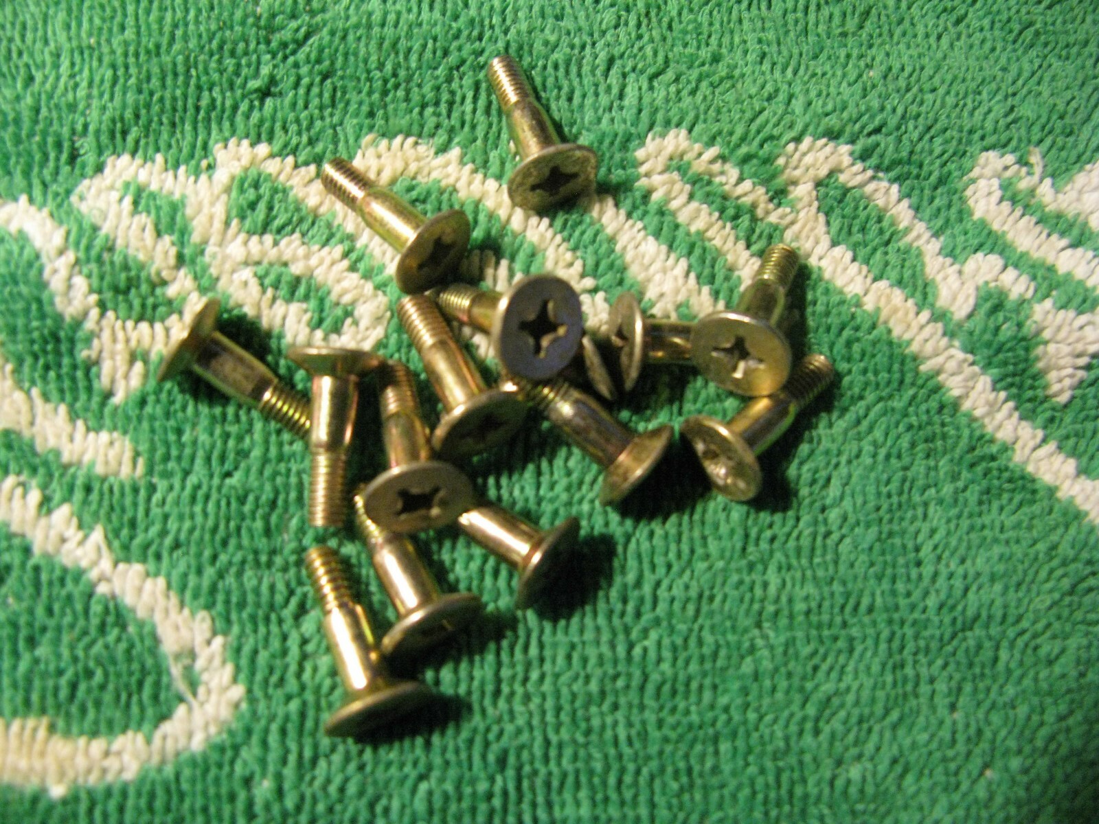 Vintage Ceiling Fan Hunter Blade Arm 1/2" 5/8" 3/4" & other screws Lots ...