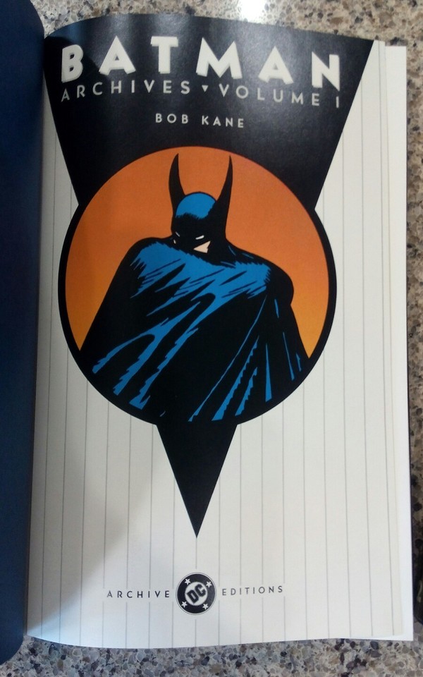Batman Archive DC Editions Vol. 1-2 Set! Excellent condition! | eBay