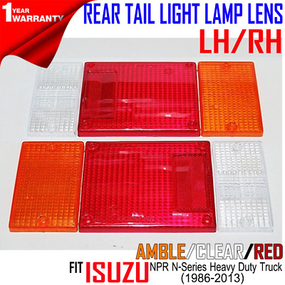 REAR TAIL LIGHT UNIVERSAL LAMP LENS FOR ISUZU ISUZU ELF NPR NKR NHR NLR ...