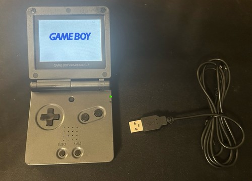 GameBoy Advance SP Console (Gray) & Charger - TESTED & WORKS | eBay