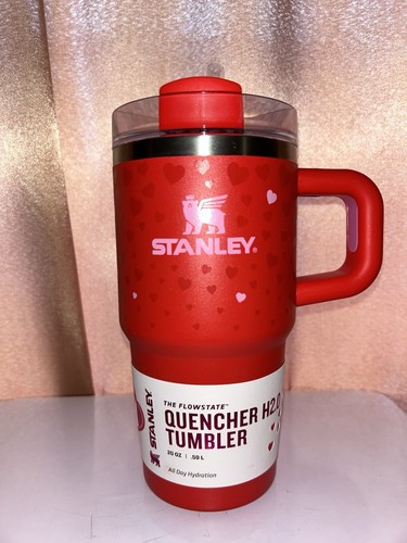 Stanley Valentine's Day Red 20 oz Target Exclusive Ruby Hearts Tumbler ...