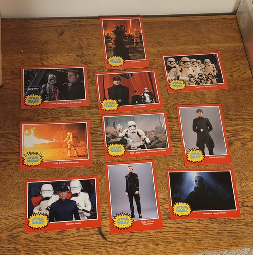 Topps SDCC 2016 Star Wars The Force Awakens Oversize (5" X 7") First ...