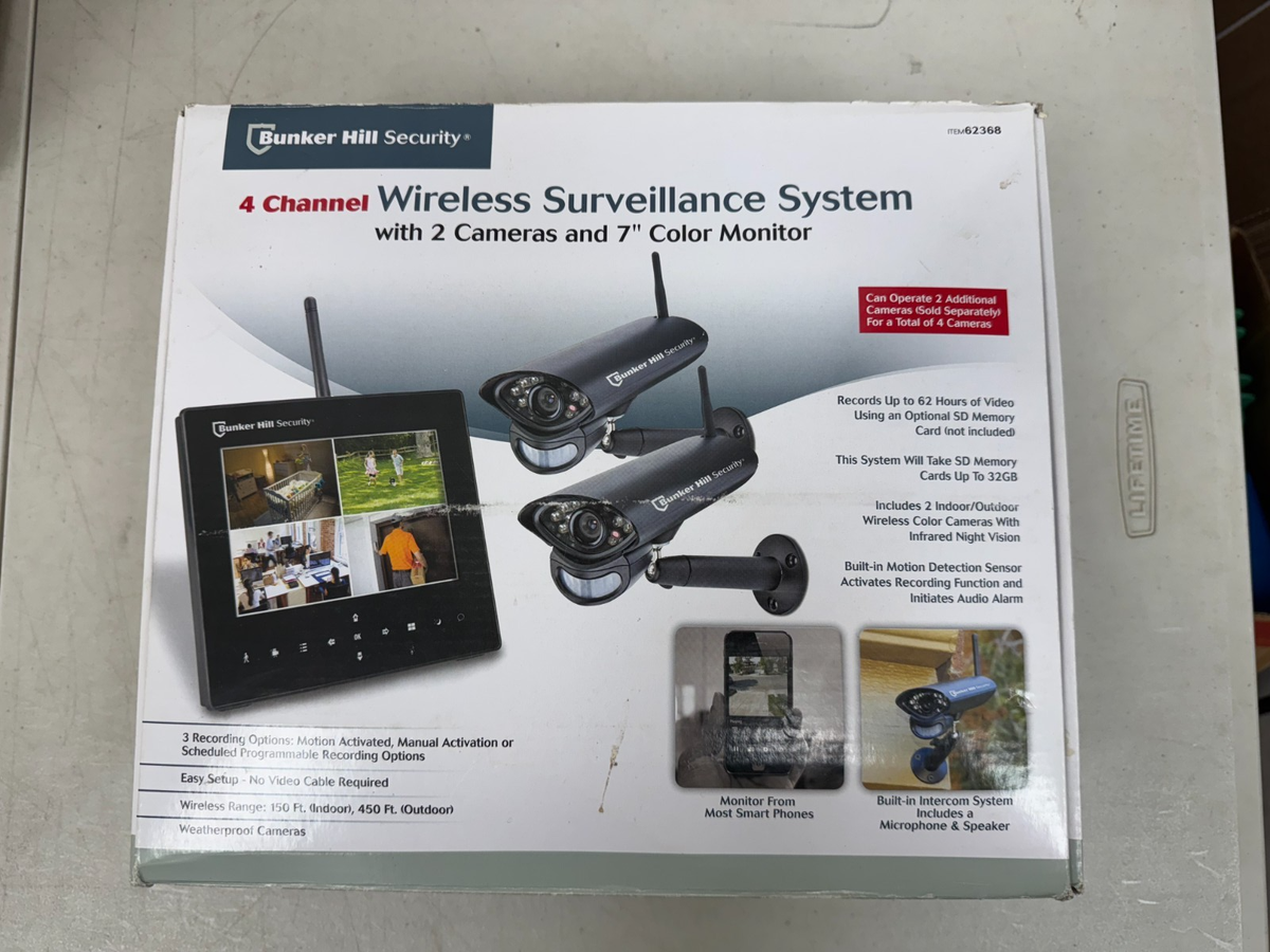 Bunker Hill Security Equipment Bunker Hill Color Security System With