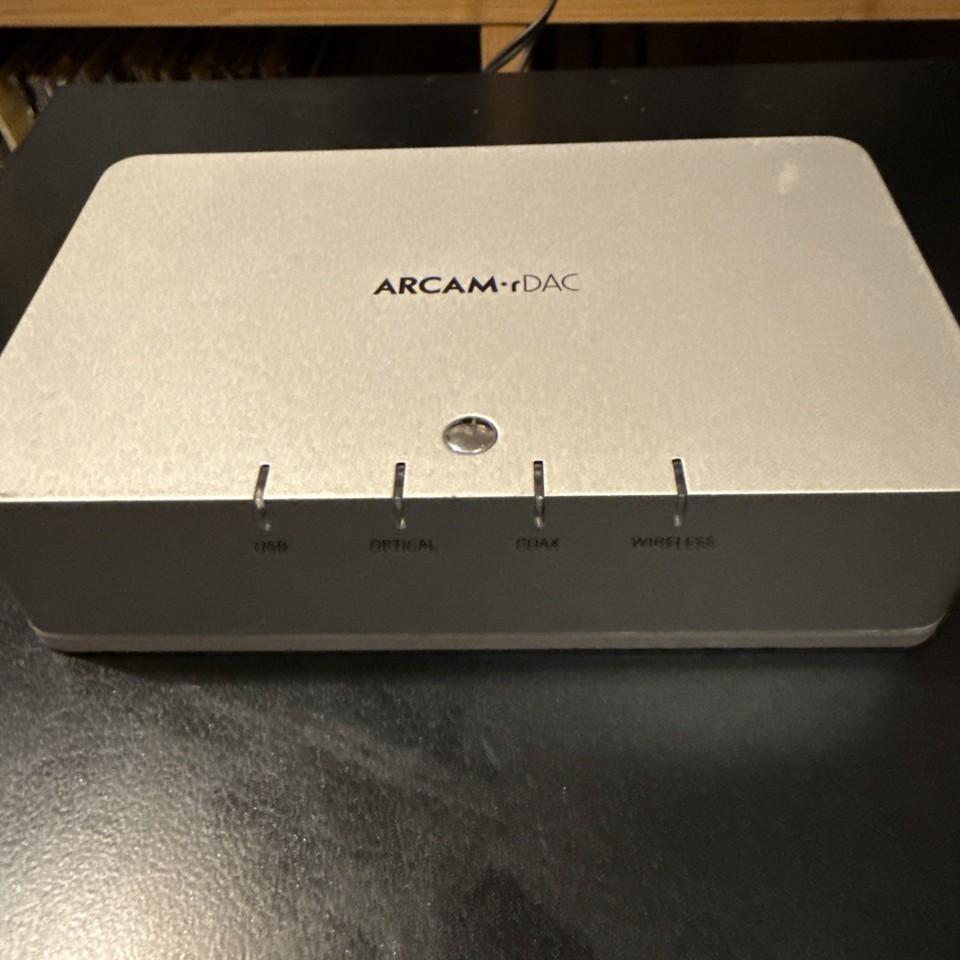 ARCAM rDAC Wireless Digital to Analog Converter USB Optical Coax ...