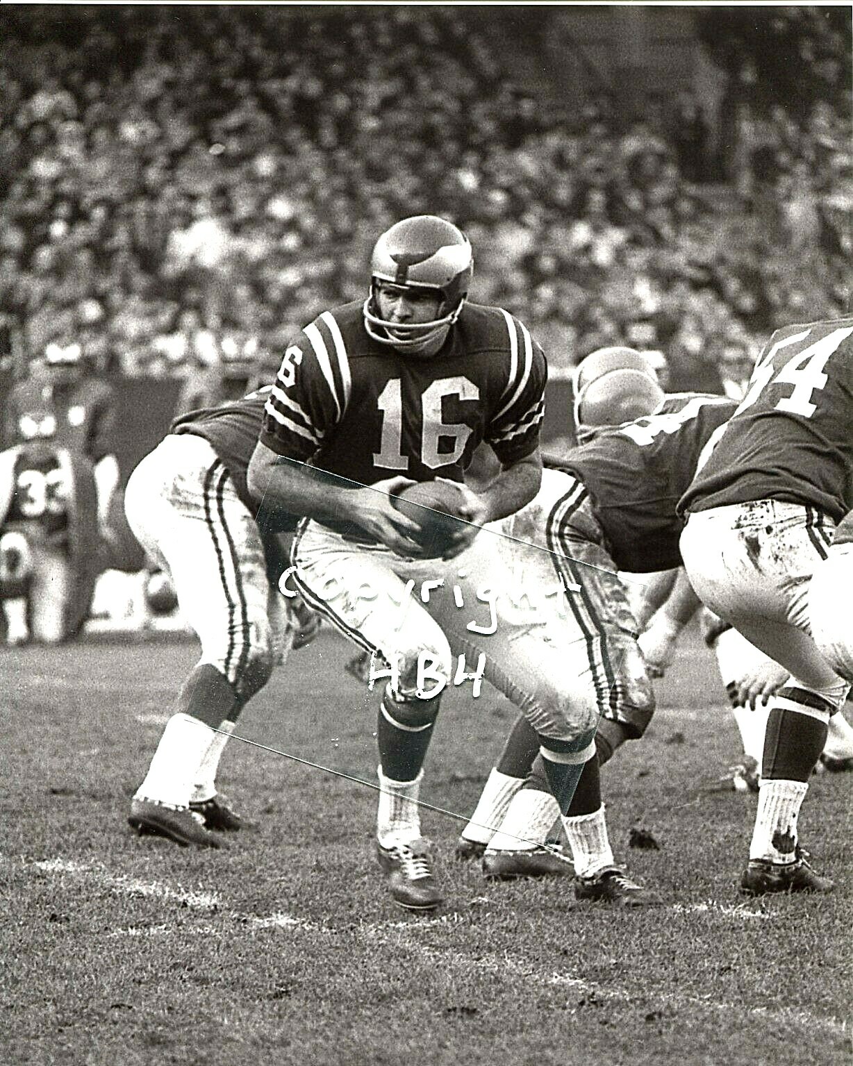 NORM SNEAD photo in action Philadelphia Eagles 1966 (c) | eBay