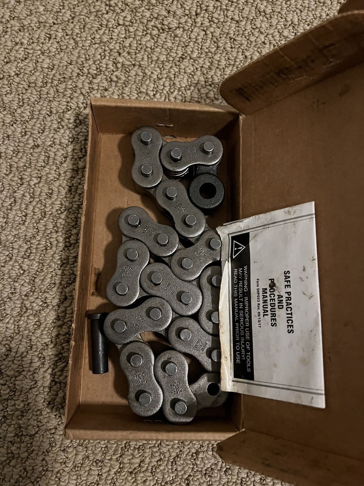 NOS Gearench Mfg Petol Tools Special Chain Complete Size 37 C3715-P | eBay