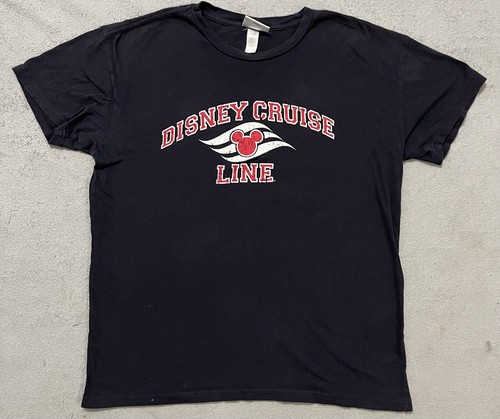 Disney Cruise Line DCL Mickey Mouse Logo T-Shirt Adult Mens L Large ...