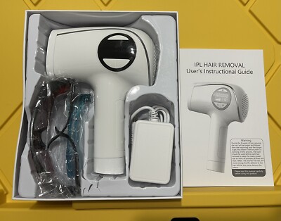 IPL Laser Hair Removal 600000 Flashes for Facial Legs Arm Whole Body ...