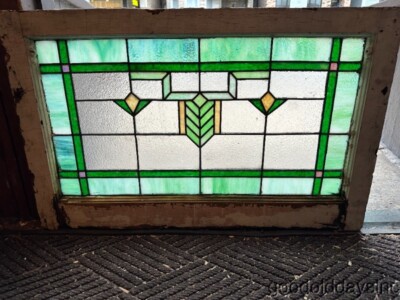 1940-Now - Square Stained Glass Window