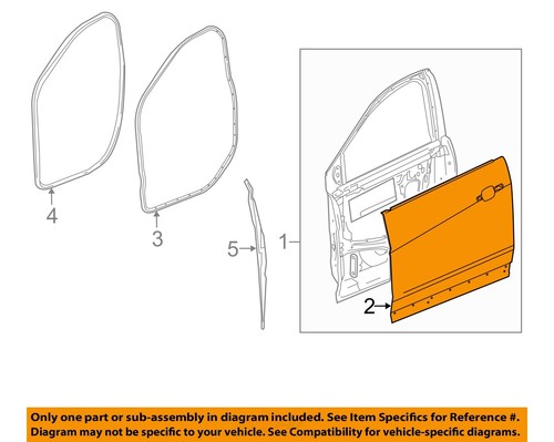 Cadillac GM OEM Left-Outer Panel 84224827 | eBay