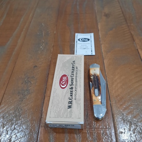 1998 Case Stag Mini Copperlock Knife. NIB. Never Used. #51749LSS M4 ...