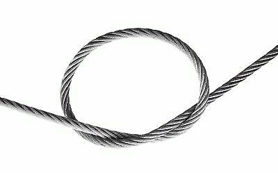 1" Galvanized Wire Rope Steel Cable IWRC 6x25 (150 Feet) | eBay