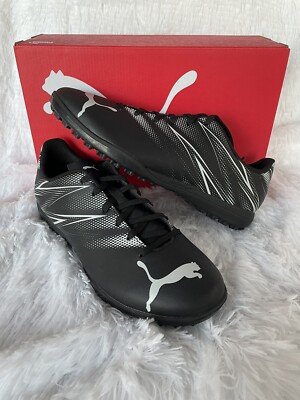 New PUMA Attacanto TT Turf Soccer Shoes Cleats Mens Size 7.5 Black ...