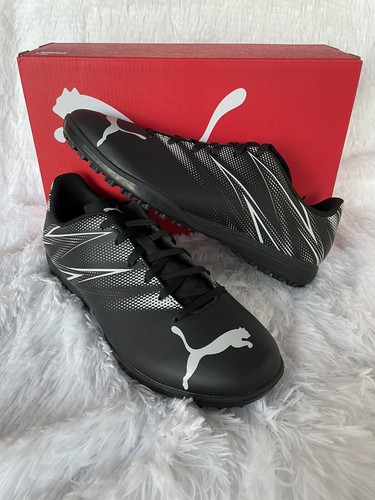 New PUMA Attacanto TT Turf Soccer Shoes Cleats Mens Size 8.5 Black ...