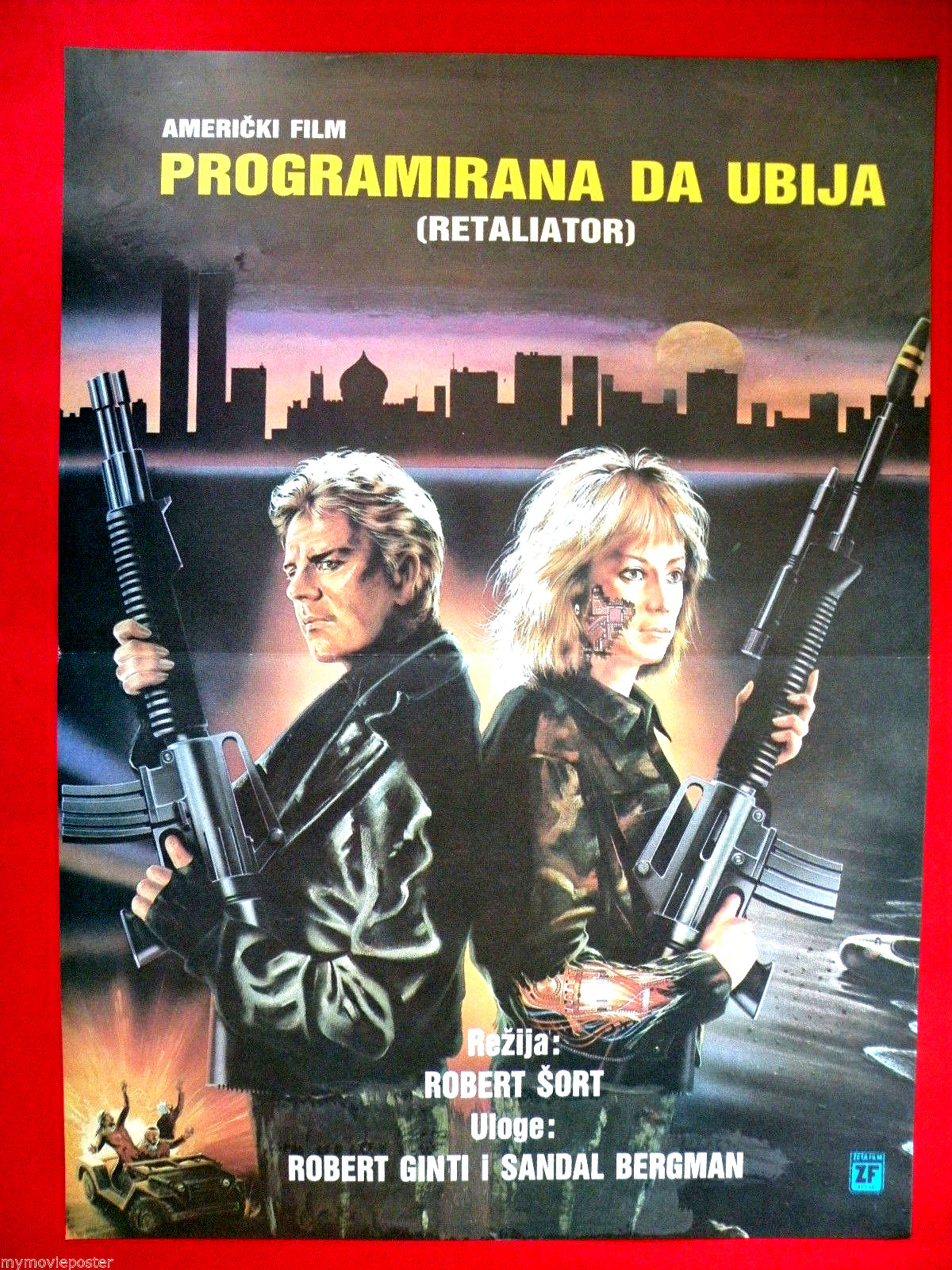 PROGRAMMED TO KILL 1987 ROBERT GINTY SANDAL BERGMAN CIA SCI-FI EXYU MOVIE POSTER | eBay