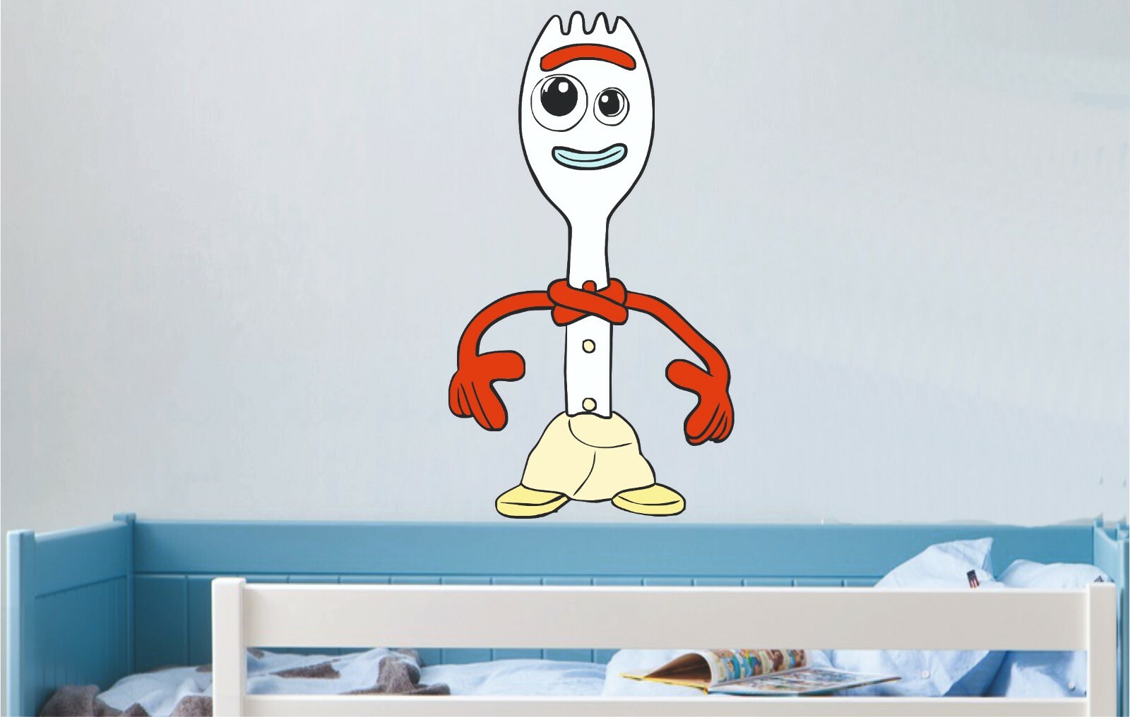FORKY Wall Art Full Colour Sticker/Decal - 3 great sizes to choose from ...