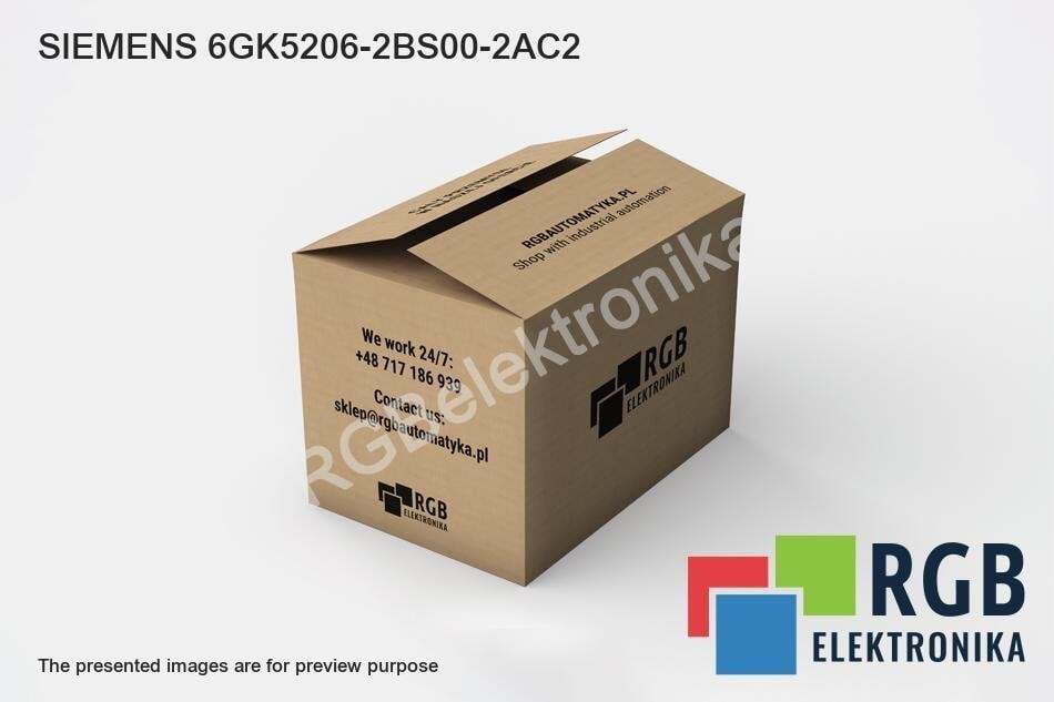 SIEMENS 6GK5206-2BS00-2AC2 6GK52062BS002AC2 CPU MODULE ID122562 for ...