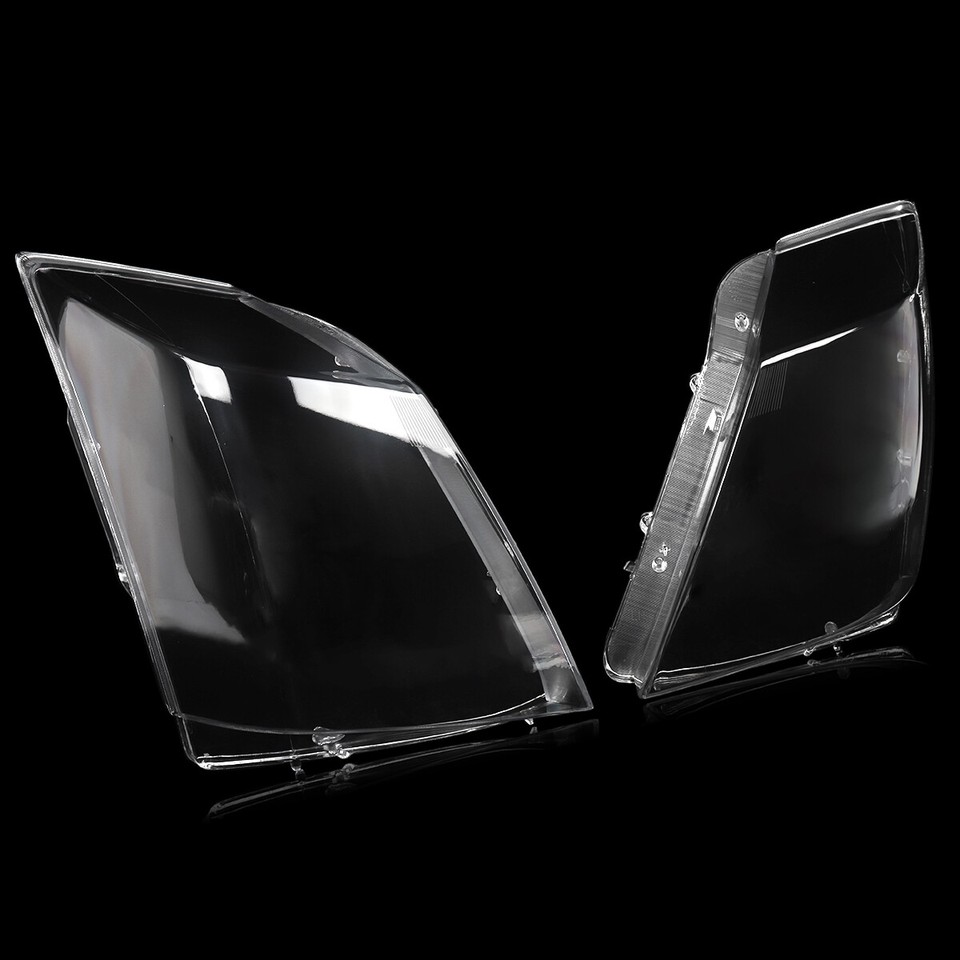 Pair Clear Headlight Lens Covers Headlamp Shell For Cadillac CTS 2008 ...