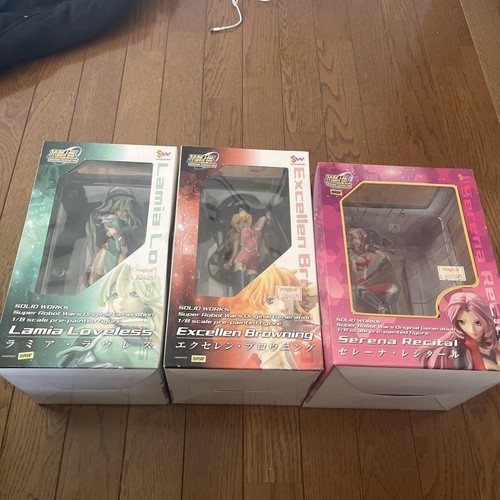 Super Robot Wars Figure Set 3 Lamia Excellent Selena | eBay