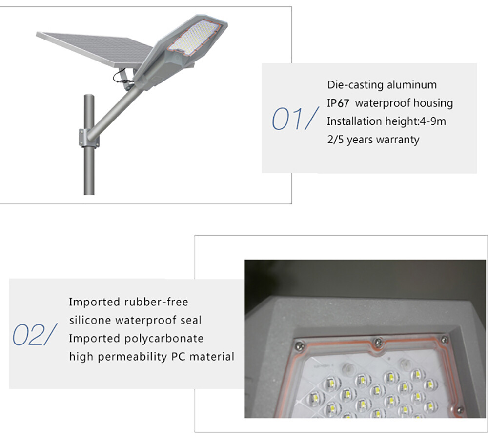 High Lumen Outdoor Remote 100W 200W 300W 400W Led Solar Street Light ...