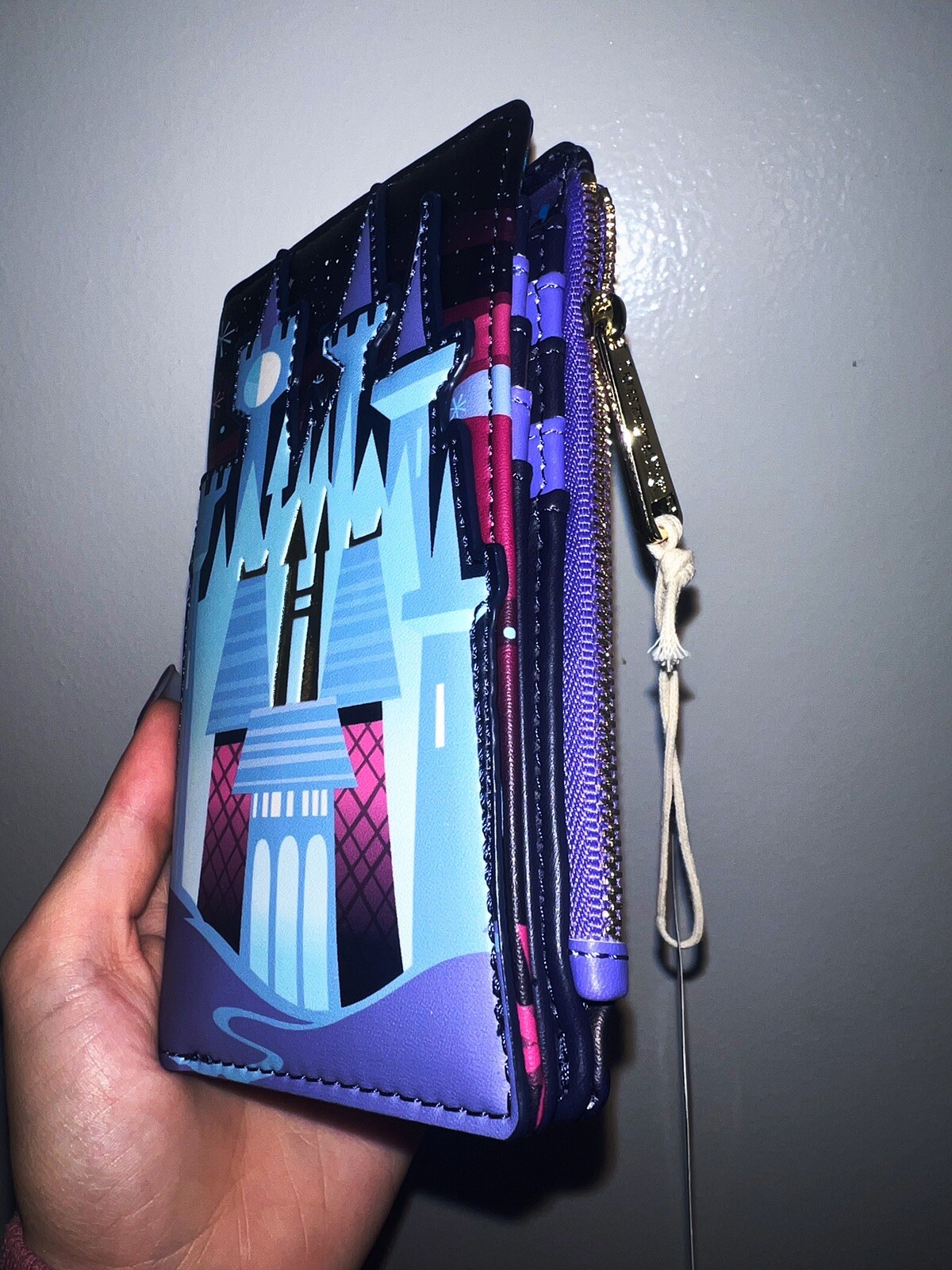 Loungefly DISNEY Cinderella Castle Series Flap Wallet; Princess New! | eBay