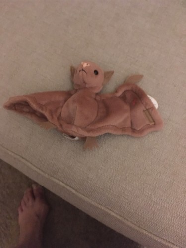 TY ORIGINAL RETIRED BEANIE BABY: BATTY BORN OCTOBER 29,1996 WITH TAG ...