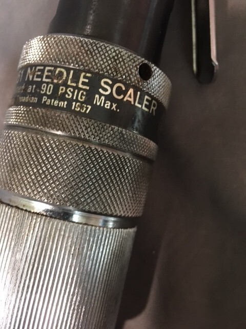 CHICAGO PNEUMATIC CP-951 NEEDLE SCALER 12-7X1/8 INCH NEEDLES | eBay