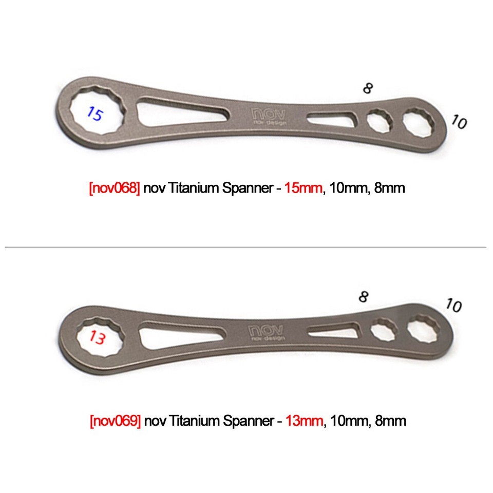 nov tool kit set for INSIDE FRAME with Colorful tool & nov Titanium ...