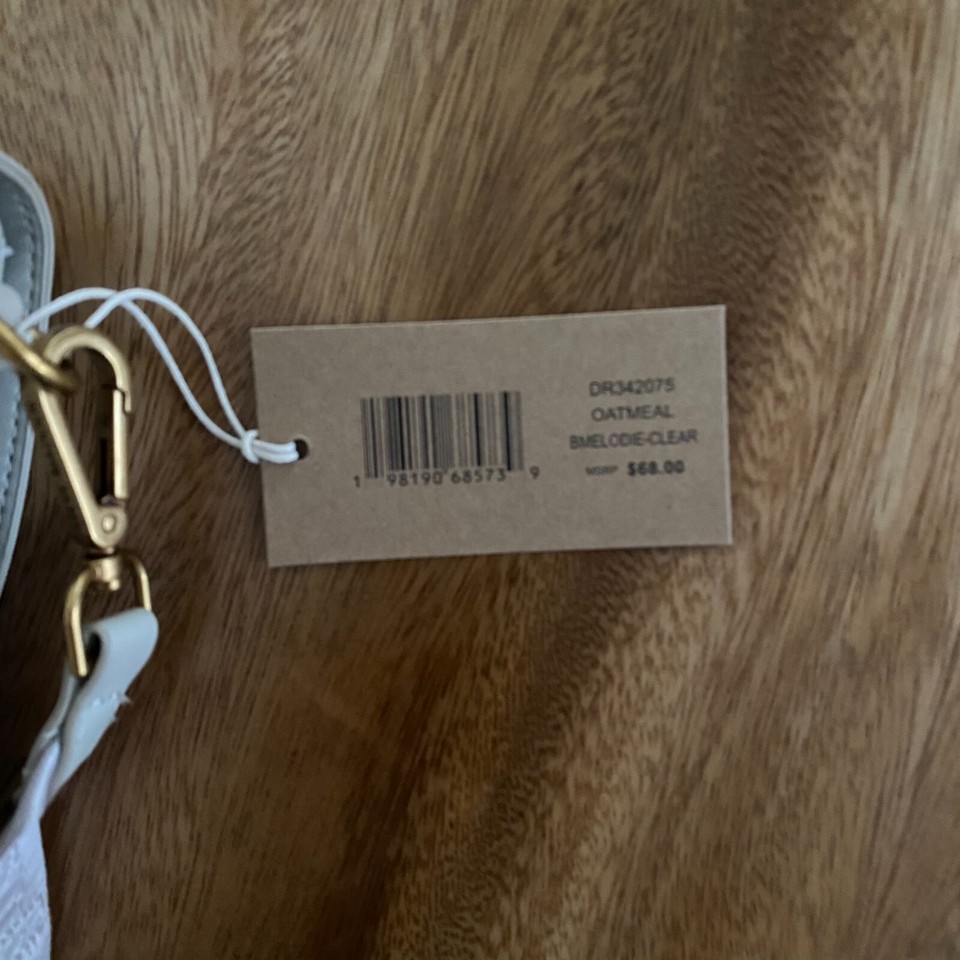 NWT Steve Madden Melodie Crossbody Purse Bag Handbag Shoulder Oatmeal ...