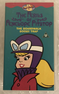 The Perils of Penelope Pitstop, Broadwalk Booby Trap VHS Video Tape ...