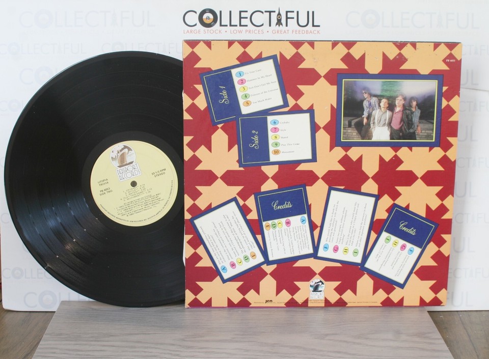 UTOPIA - TRIVIA - PASSPORT 1986 *EX* VINYL LP RECORD🔥 | eBay