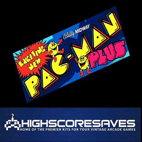 Pacman Plus Free play and High Score Save Kit Arcade - Fast and ...