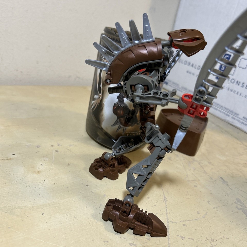 LEGO Bionicle Brown Rahkshi - “ PANRAHK “ ( 8587 ) No Kraata | eBay