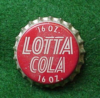Lotta Cola Soda Bottle Cap - Cork - 10C7 | eBay