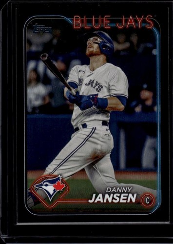 2024 Topps Black #349 Danny Jansen 3/73 Toronto Blue Jays Baseball Card ...