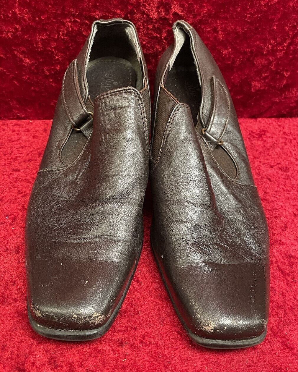 Gluv Your Feet donna tacco marrone, taglia 6. SW168