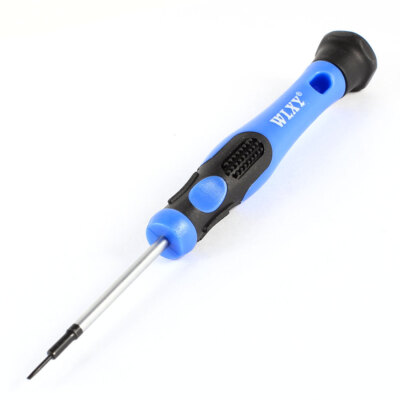 Blue Nonslip Handle 1mm Wide Magnetic Tip Slotted Screwdriver 6" Length ...