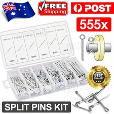 555pc Cotter Pin Assortment Set Split Pin Kit for sale online | eBay Australia