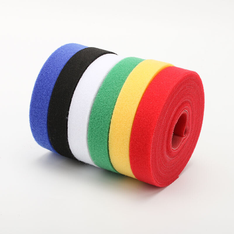 Double Sided Hook & Loop Strapping Tape Fastening Tape Self Adhesive 10 ...