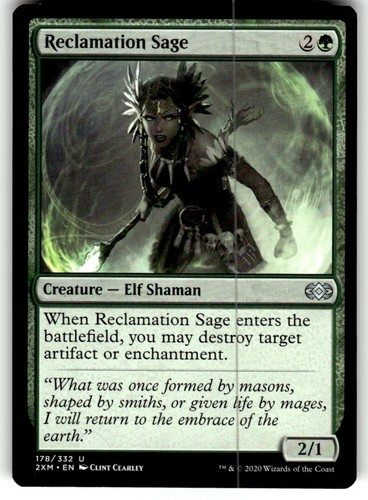 Reclamation Sage Double Masters 2XM NM MTG Regular | eBay