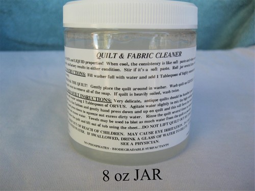 NEW 8oz QUILT SOAP/CLEANER good for animals, & humans. 16 CLEANINGS can ...