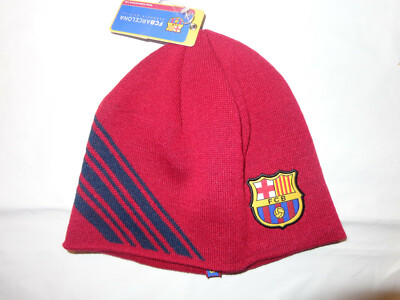 FCB Barcelona RED Knit Hat NEW | eBay