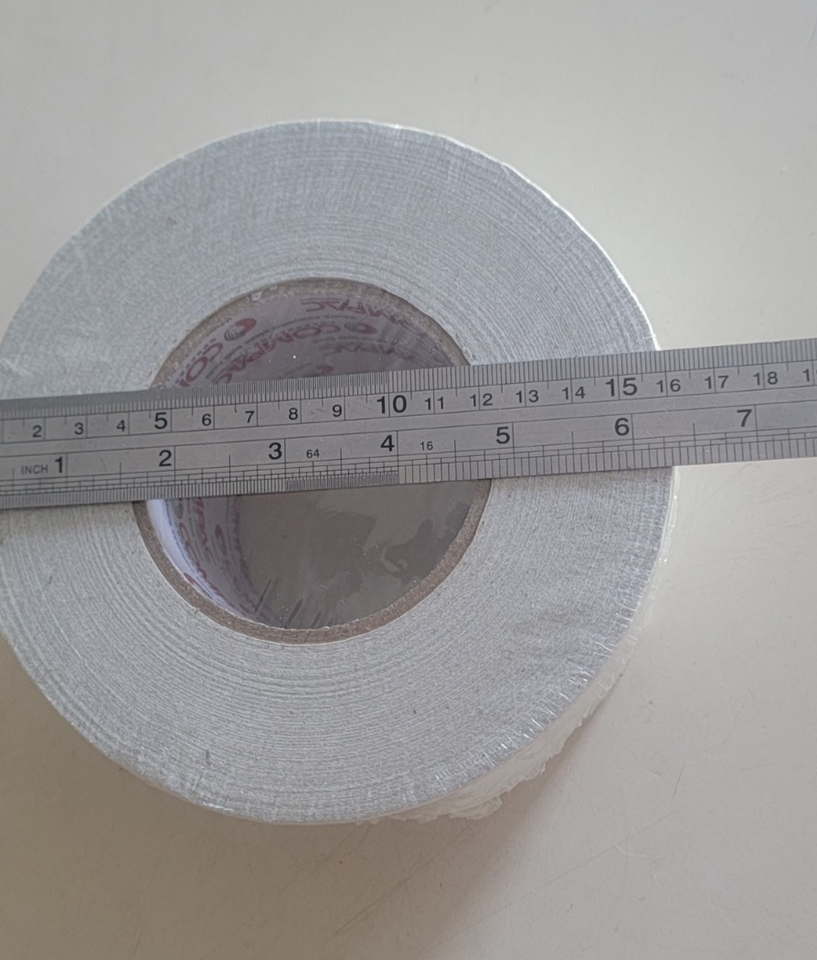 COMPAC 105-ASJ 3" W x 180' L White ASJ Vapor Barrier Seam Insulation ...