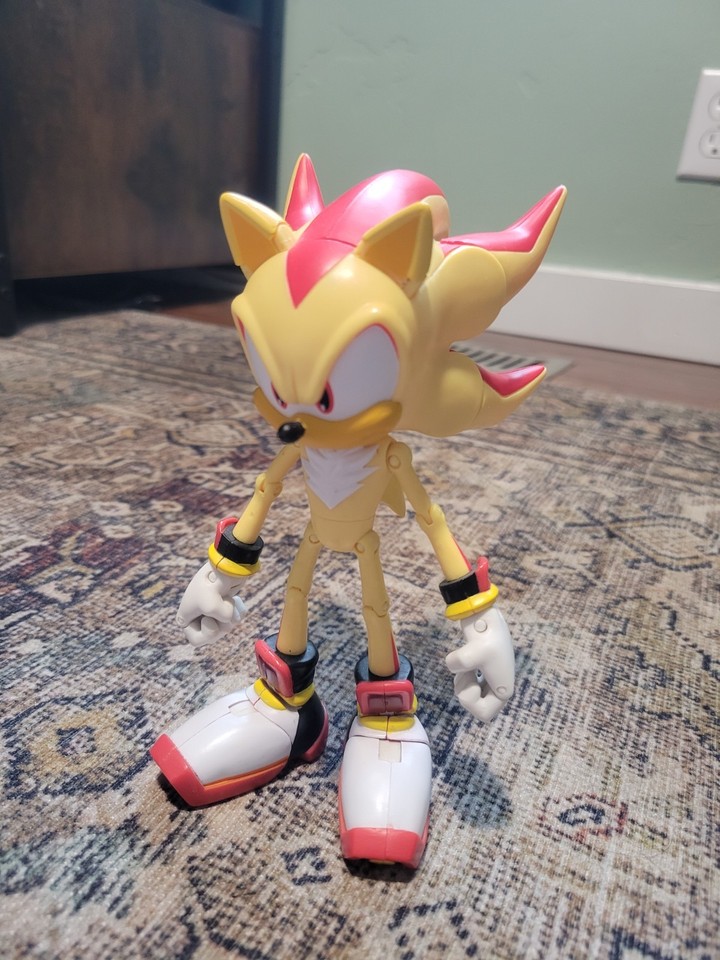 Jazwares Super Shadow The Hedgehog 7" Super Poser (With Open Box) | eBay