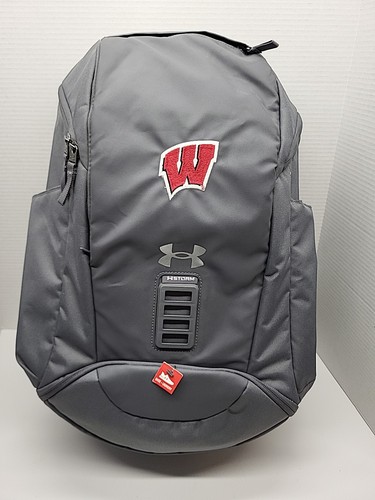 Wisconsin Badgers Contain Storm Under Armour Backpack 34L Shoe- Laundry ...